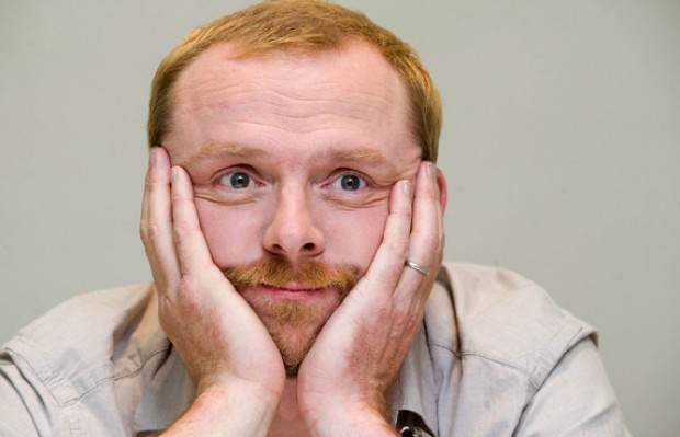 Simon Pegg Hard at Work in Perth - Accessreel.com
